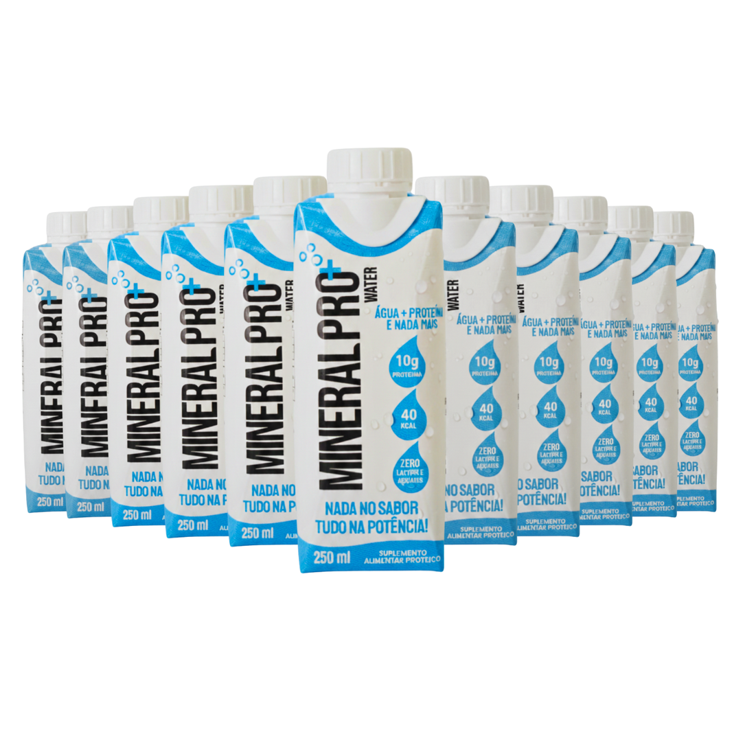 Mineral Pro Water - Água + Proteína e nada mais